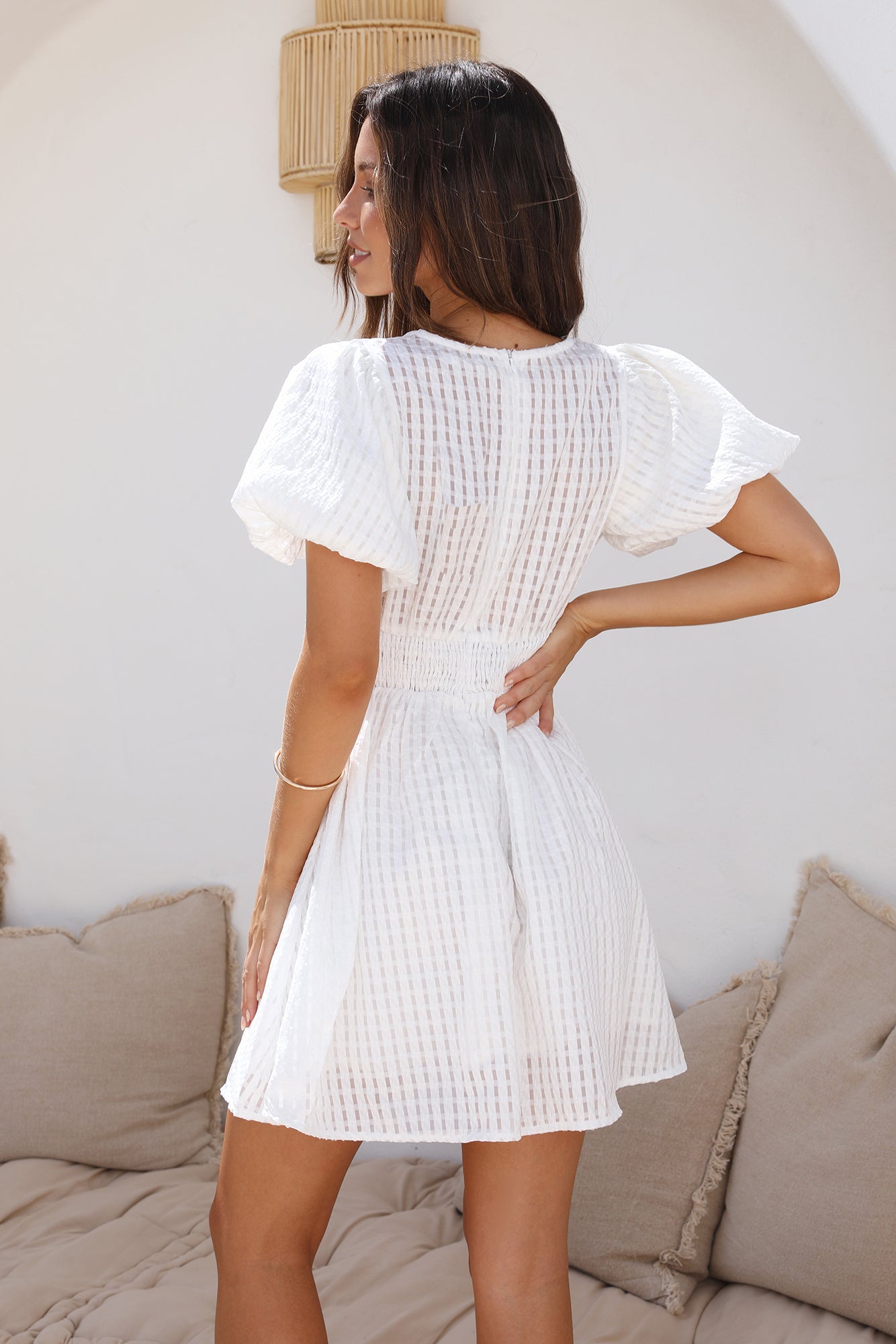 Kite Flying Dress White – Fortunate One