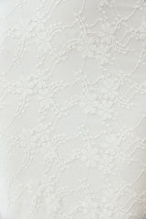 Cheers To Us One Shoulder Lace Maxi Dress White | Fortunate One