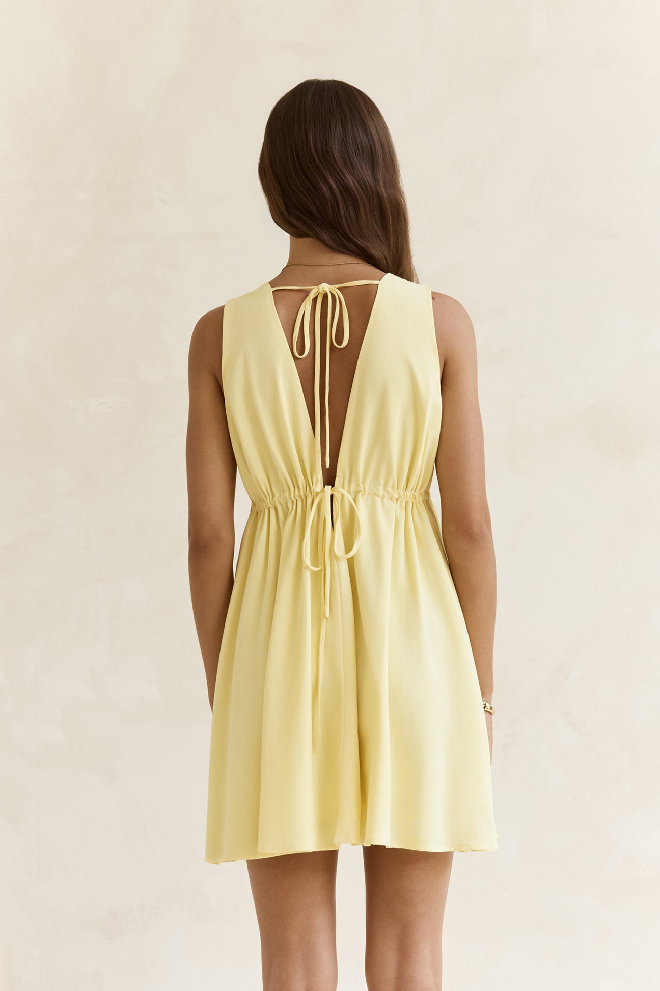 Spritz Of The Sun Mini Dress Yellow | Fortunate One