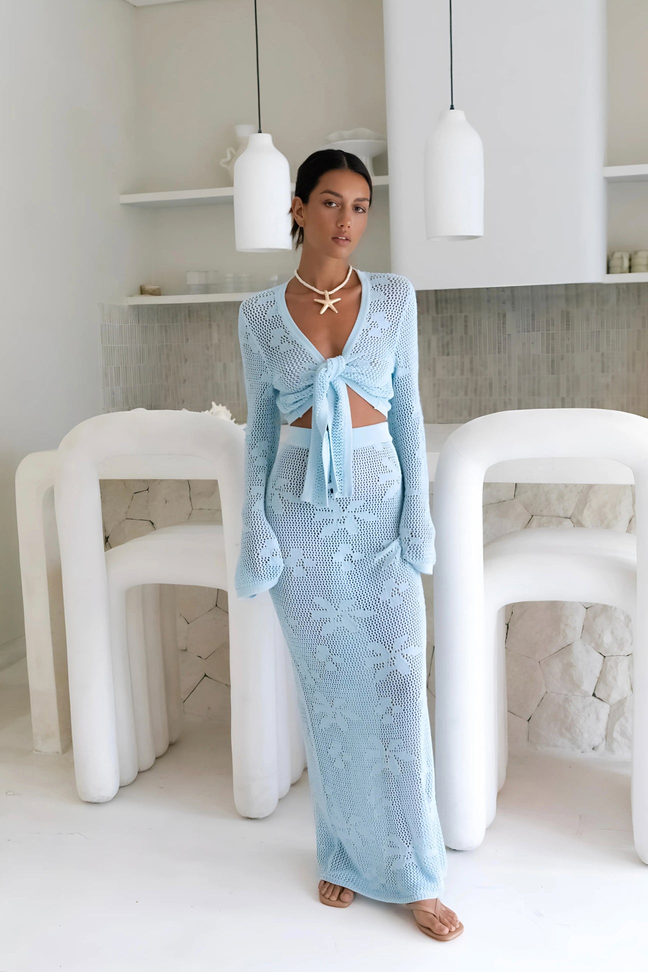 Terra Reversible Top Blue | Fortunate One