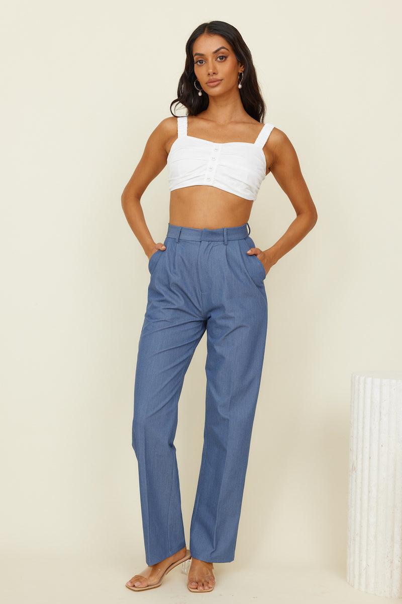 Twin Flame Pants Blue | Fortunate One