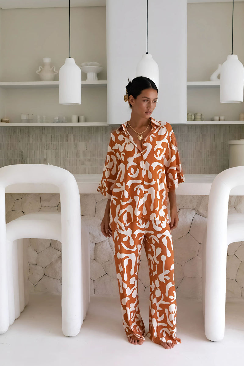 Sweet Sunbeam Set Rust | Fortunate One