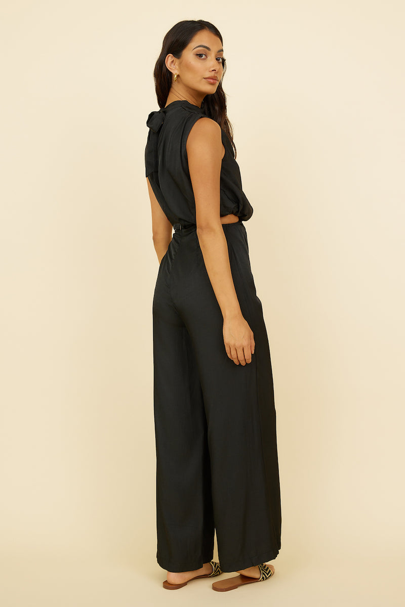 Song Of My Heart Jumpsuit Black | Fortunate One