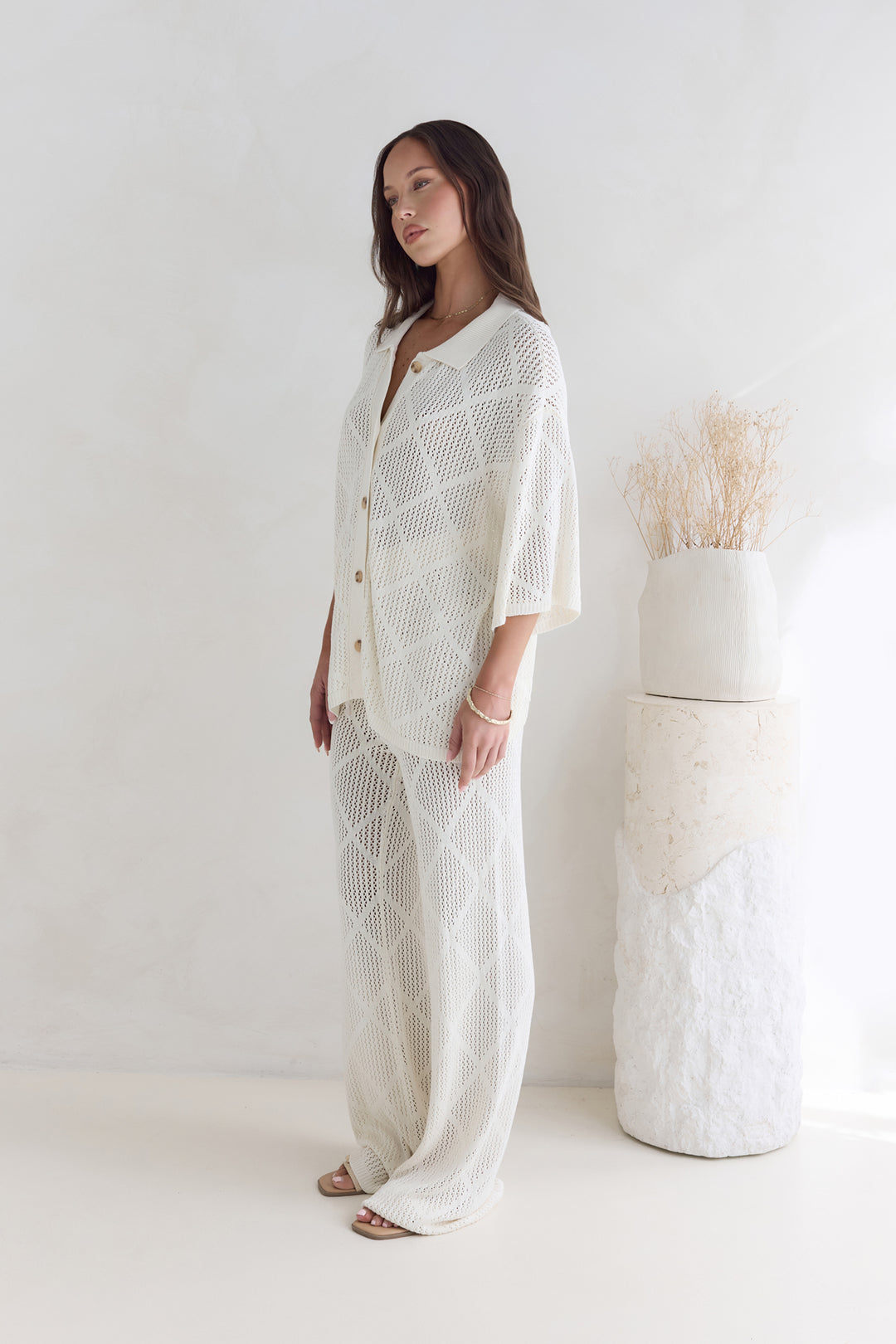 Coral Sands Top White | Fortunate One