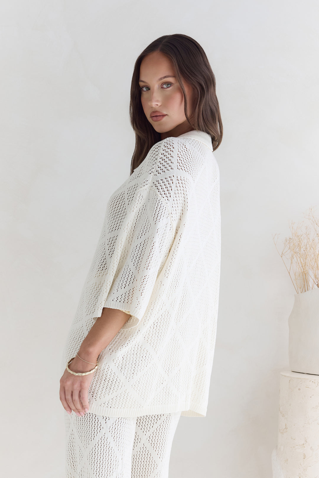 Coral Sands Top White | Fortunate One