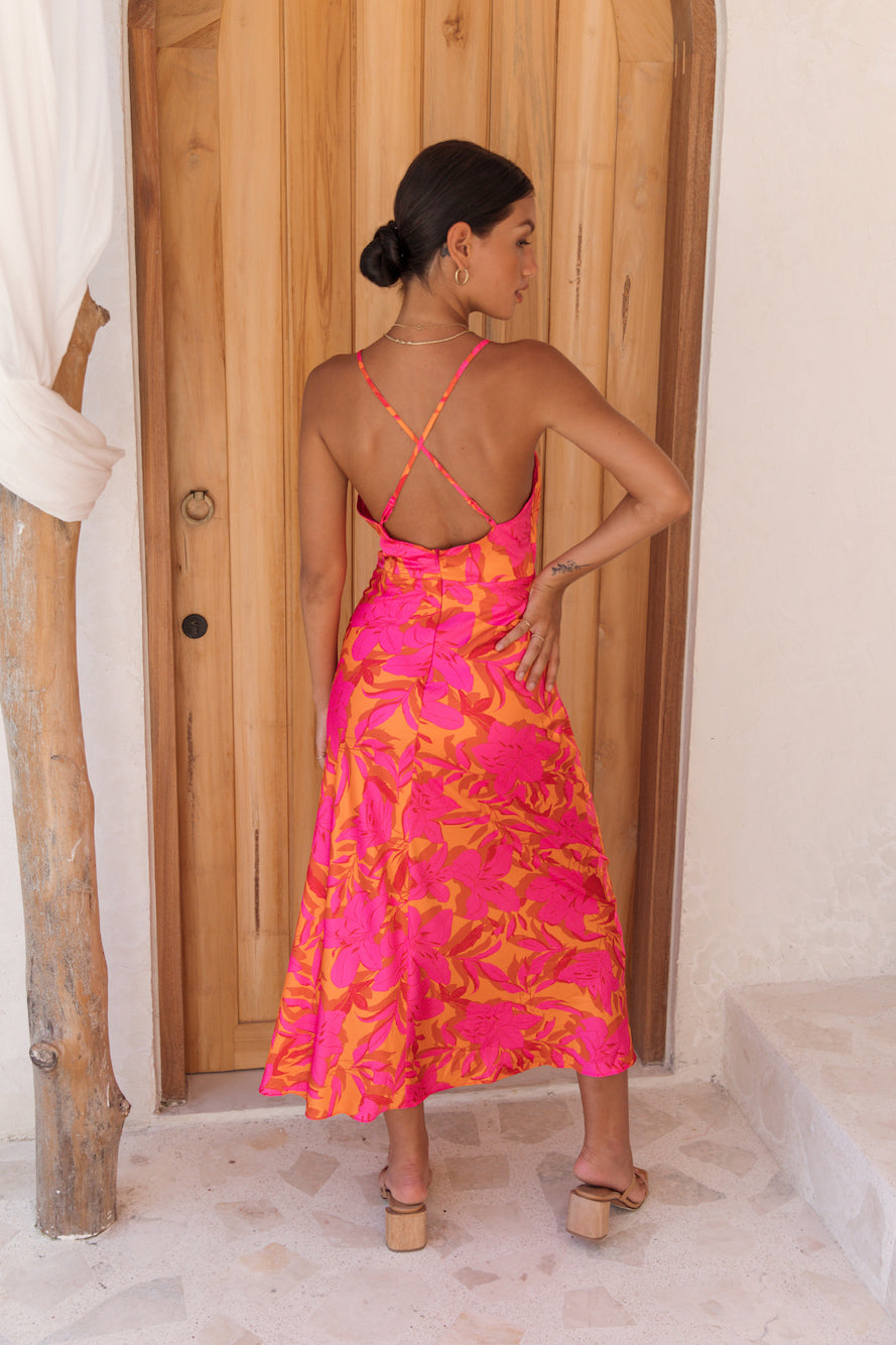 Last Time Maxi Dress Blue | Fortunate One