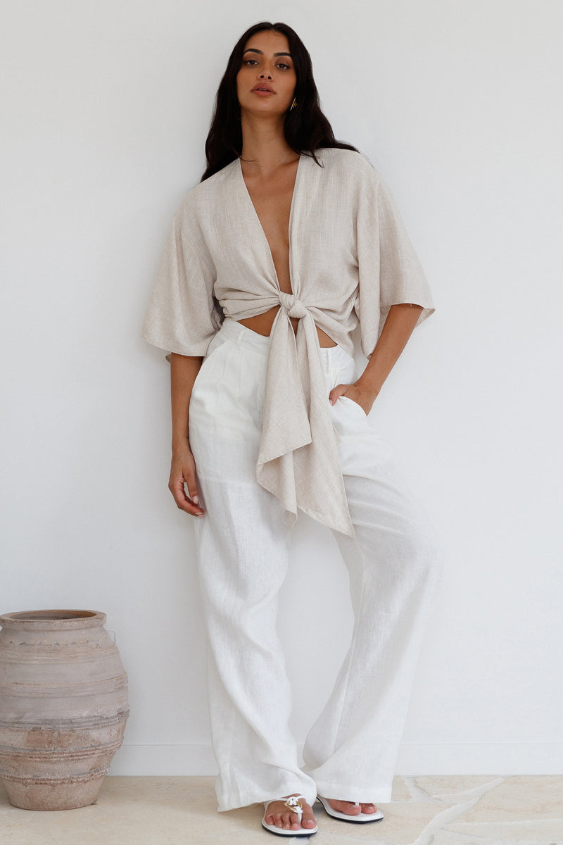 From Your Core Top Beige | Fortunate One