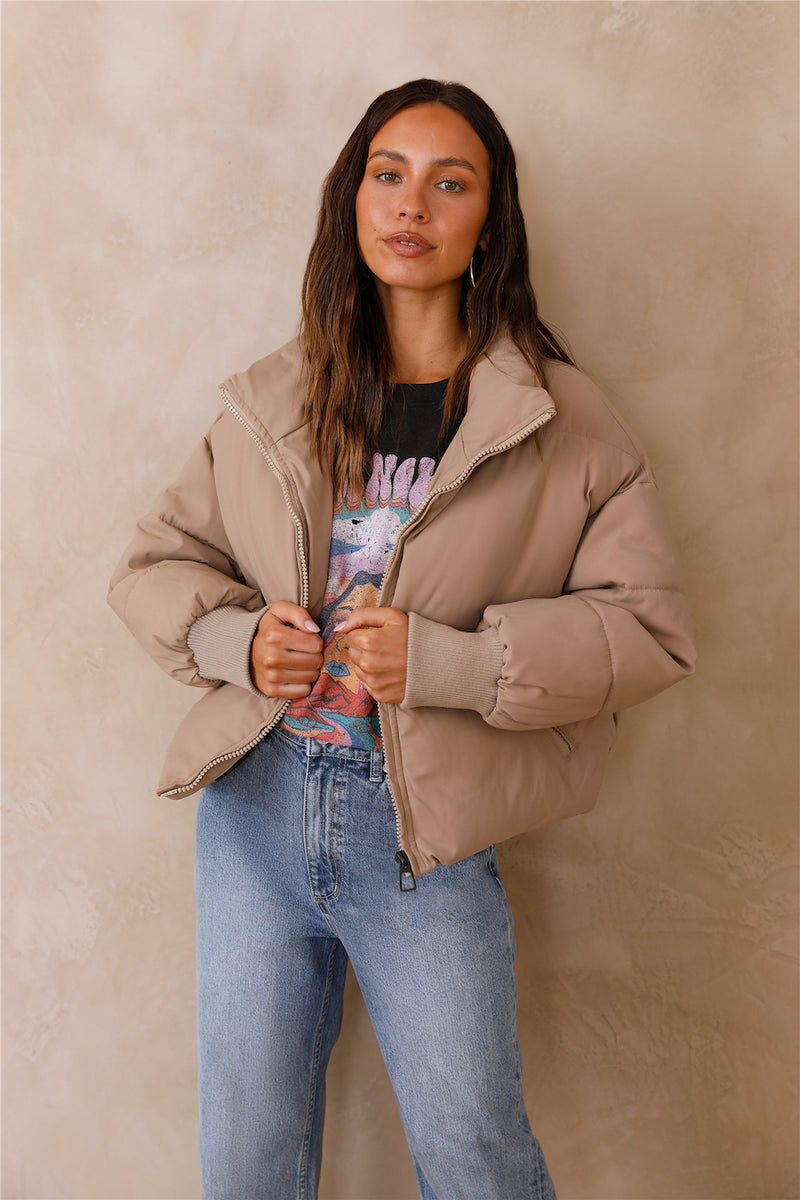 Day After Jacket Beige | Fortunate One
