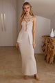 RUNAWAY THE LABEL Taya Maxi Skirt Sand | Fortunate One