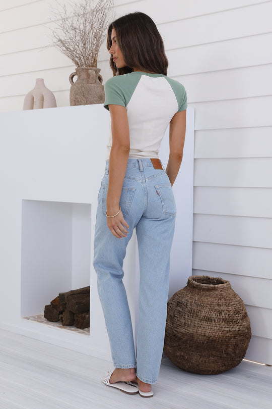 LEVI'S 501 '90s A Mid Rise Jean Ever Afternoon | Fortunate One