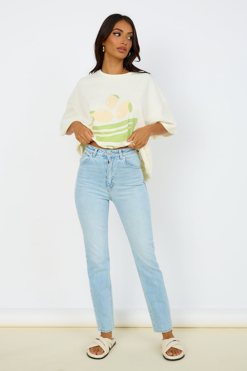 ROLLA'S Dusters High Rise Slim Jean Eco Erin Blue | Fortunate One