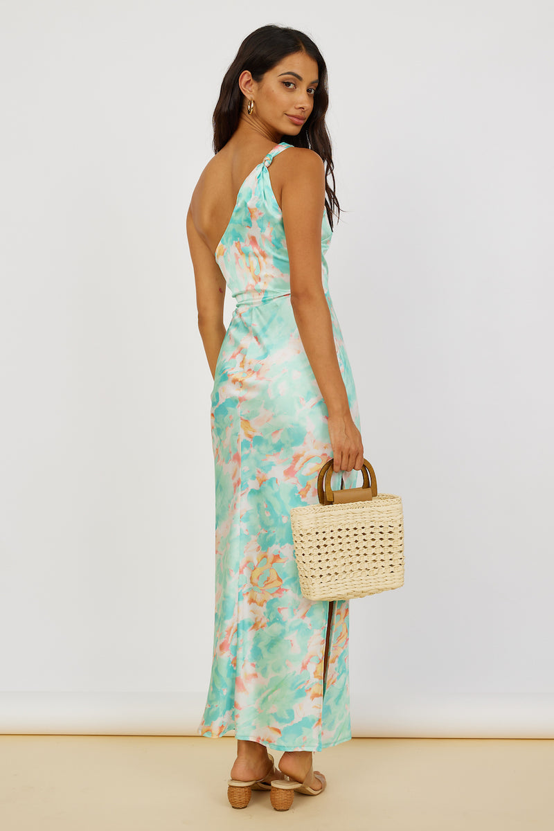 Last Time Maxi Dress Green | Fortunate One
